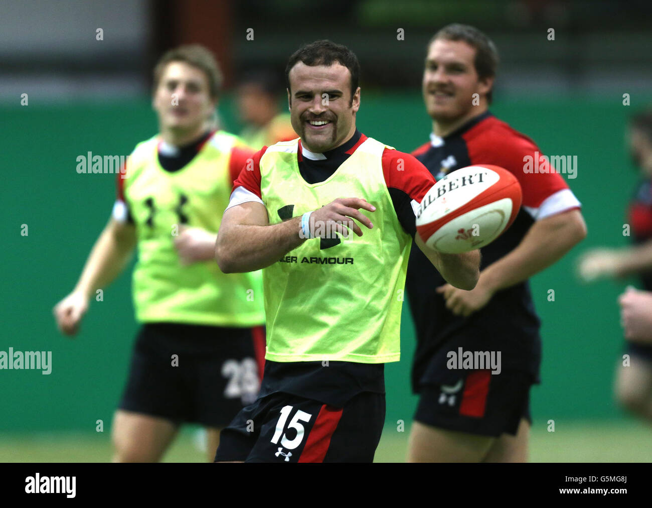 Rugby Union - Wales Media Activity - Vale Resort Stock Photo - Alamy