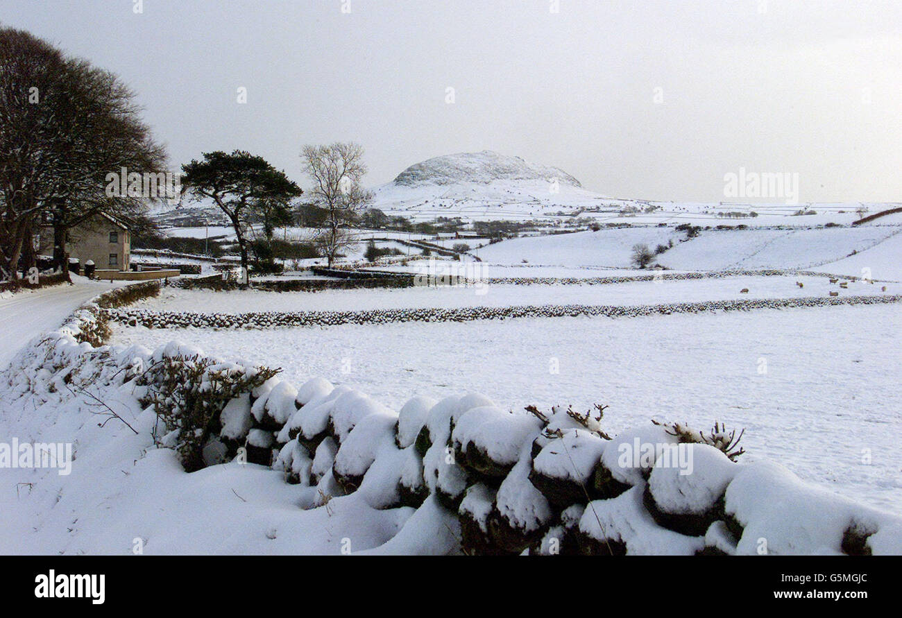 Slemish snow hi-res stock photography and images - Alamy