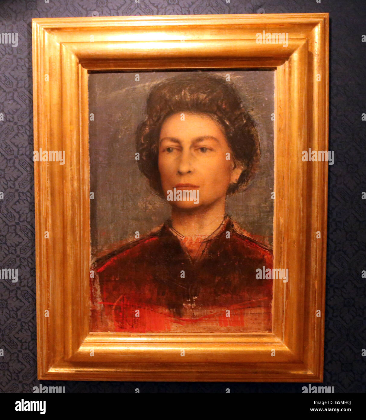 The Queen: Portraits of a Monach exhibition Stock Photo - Alamy