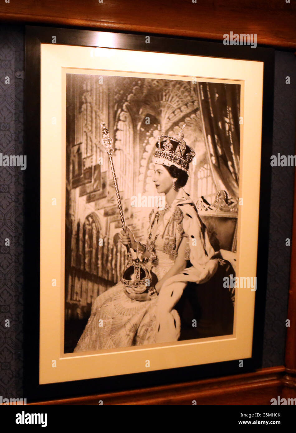 The Queen: Portraits of a Monach exhibition Stock Photo - Alamy