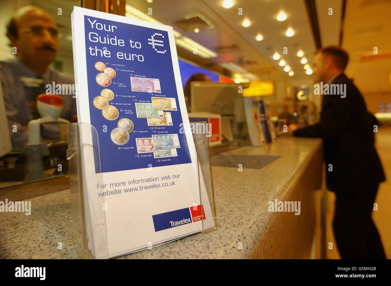 New Euro Currency Stock Photo - Alamy