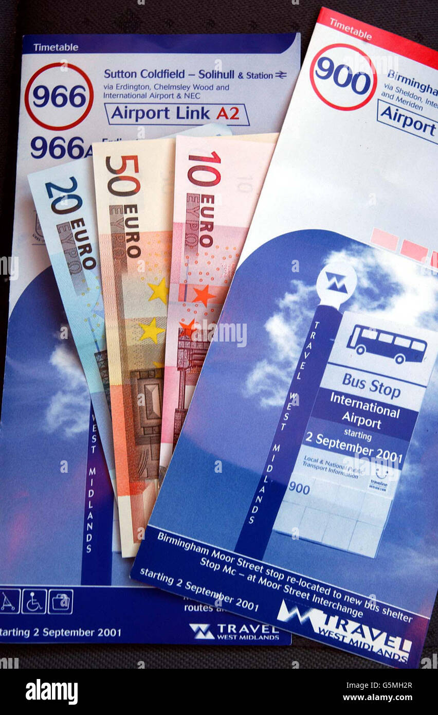 New Euro Currency Stock Photo - Alamy