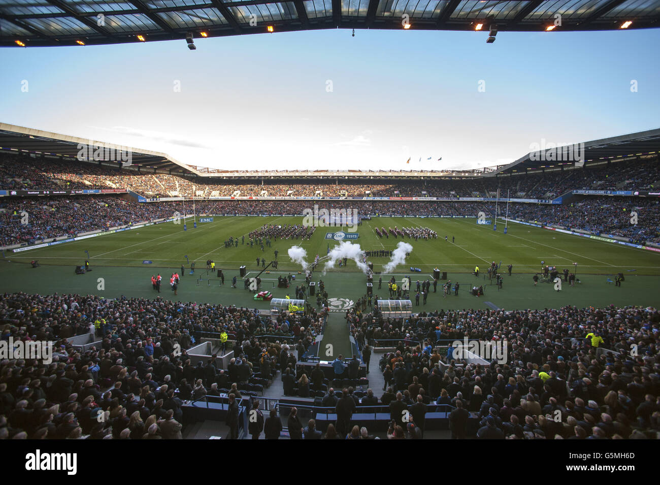 Rugby union emc test scotland v south africa murrayfield hi-res stock ...