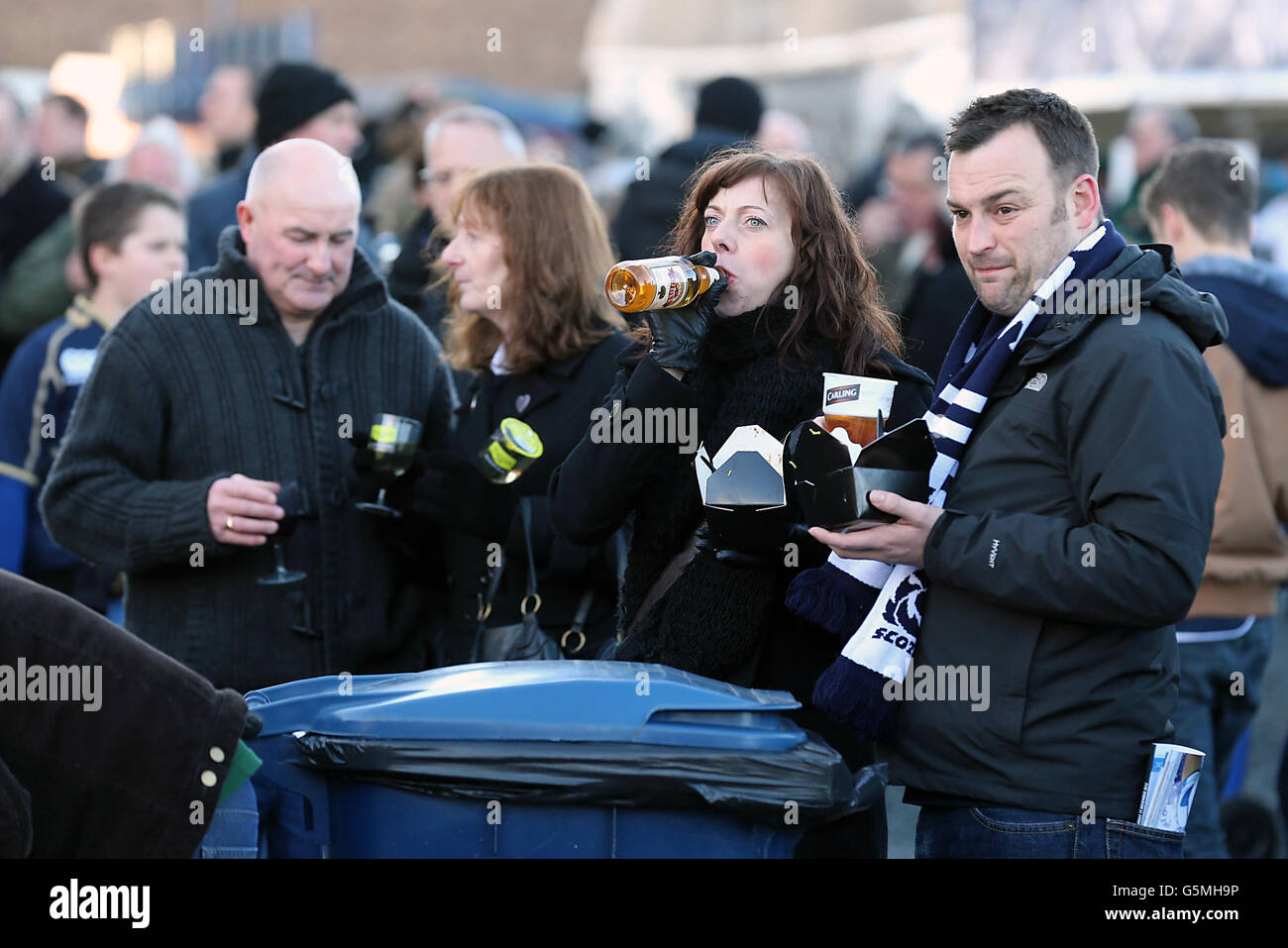 Rugby union emc test scotland v south africa murrayfield hi-res stock ...