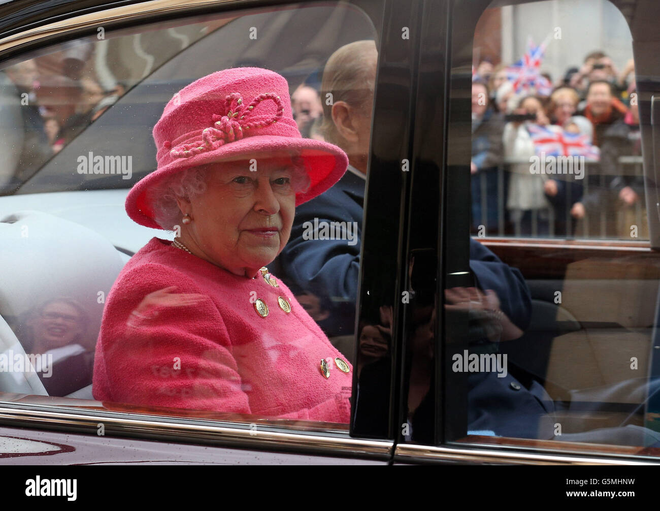 Royal visit to Bristol Stock Photo - Alamy