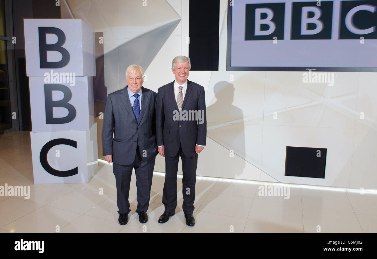 BBC Director General Designate Tony Hall (right) and BBC Trust Chairman ...