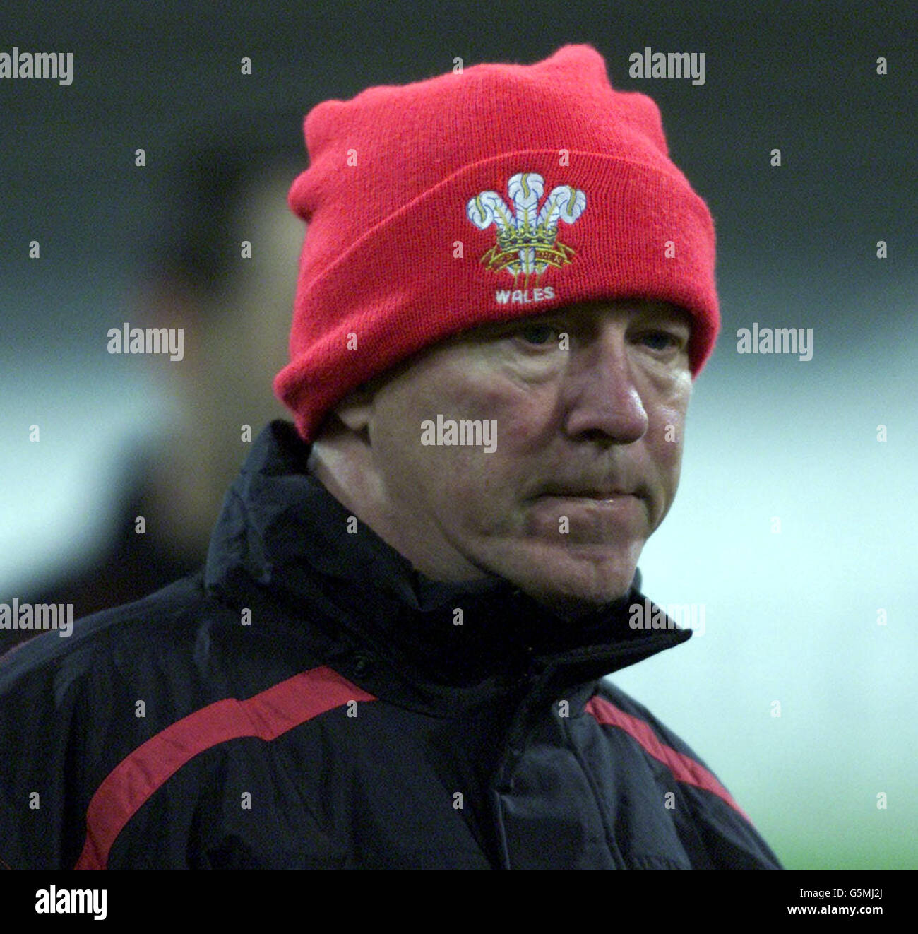 Manchester United's Sir Alex Ferguson during the training session at ...