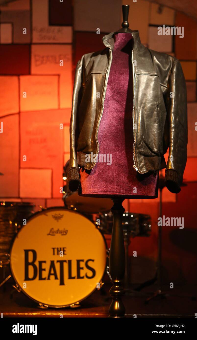 George Harrison jacket sale Stock Photo - Alamy