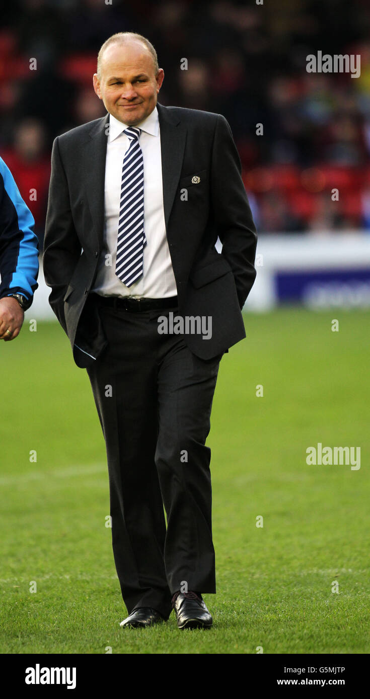 Rugby Union - EMC Test - Scotland v Tonga - Pittodrie Stadium. Scotland ...