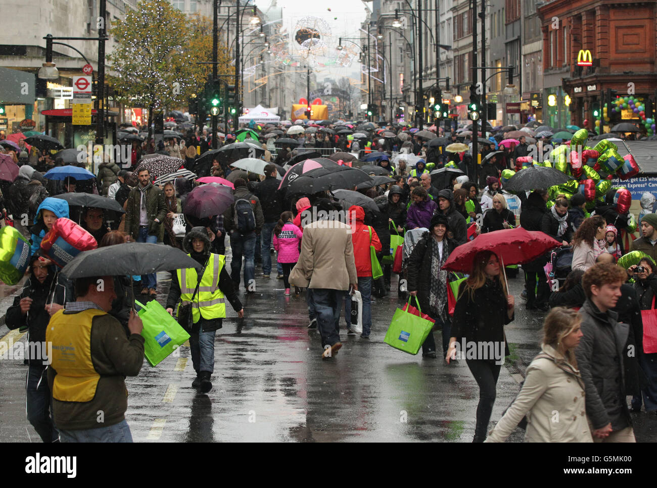 American Express Shop West End VIP Day Stock Photo - Alamy