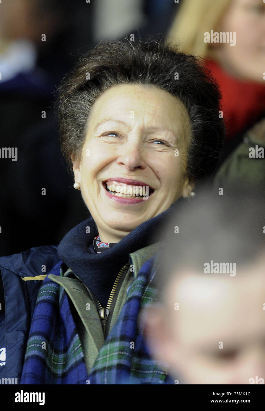 Rugby union emc test scotland v tonga pittodrie stadium hi-res stock ...