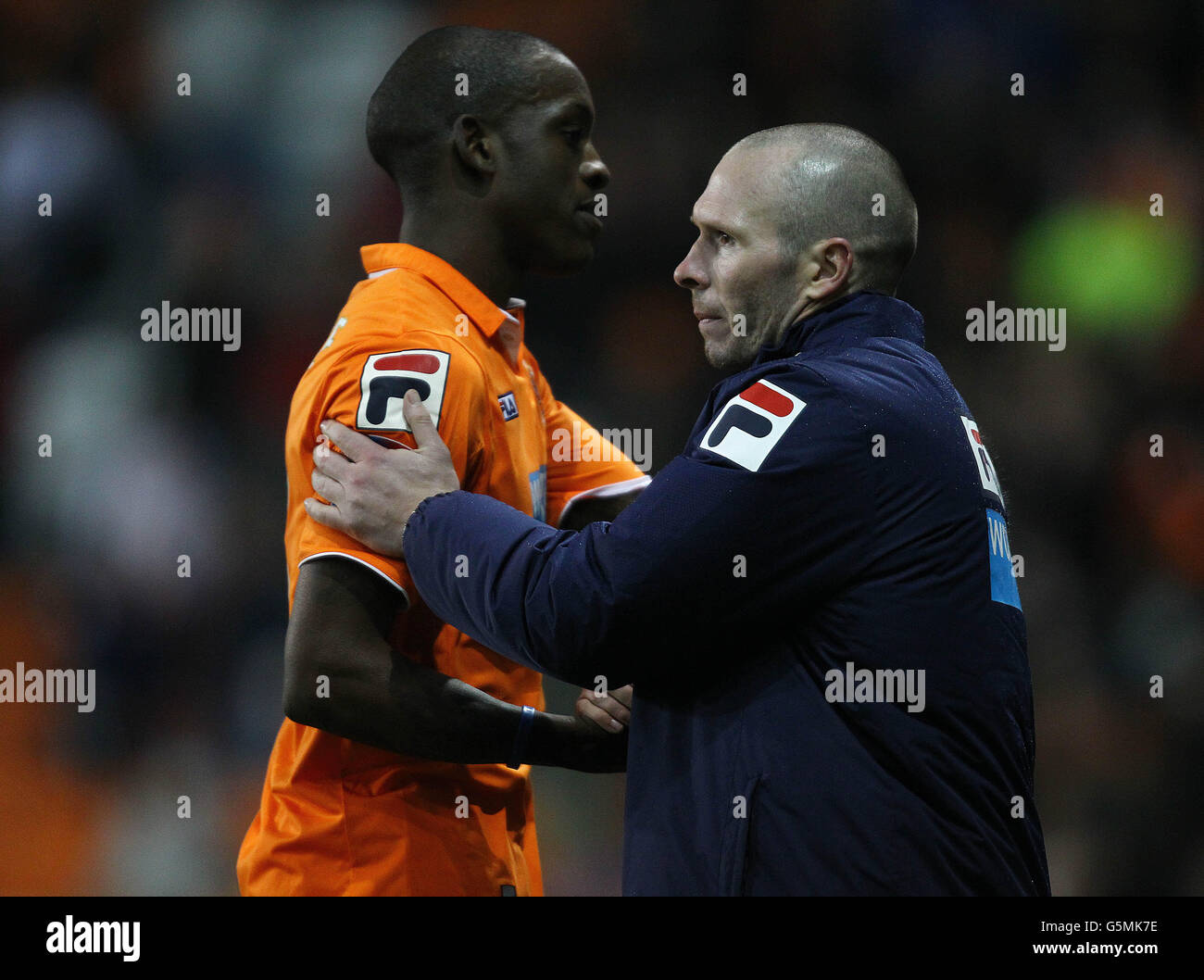 Blackpools isaiah osbourne hi-res stock photography and images - Alamy