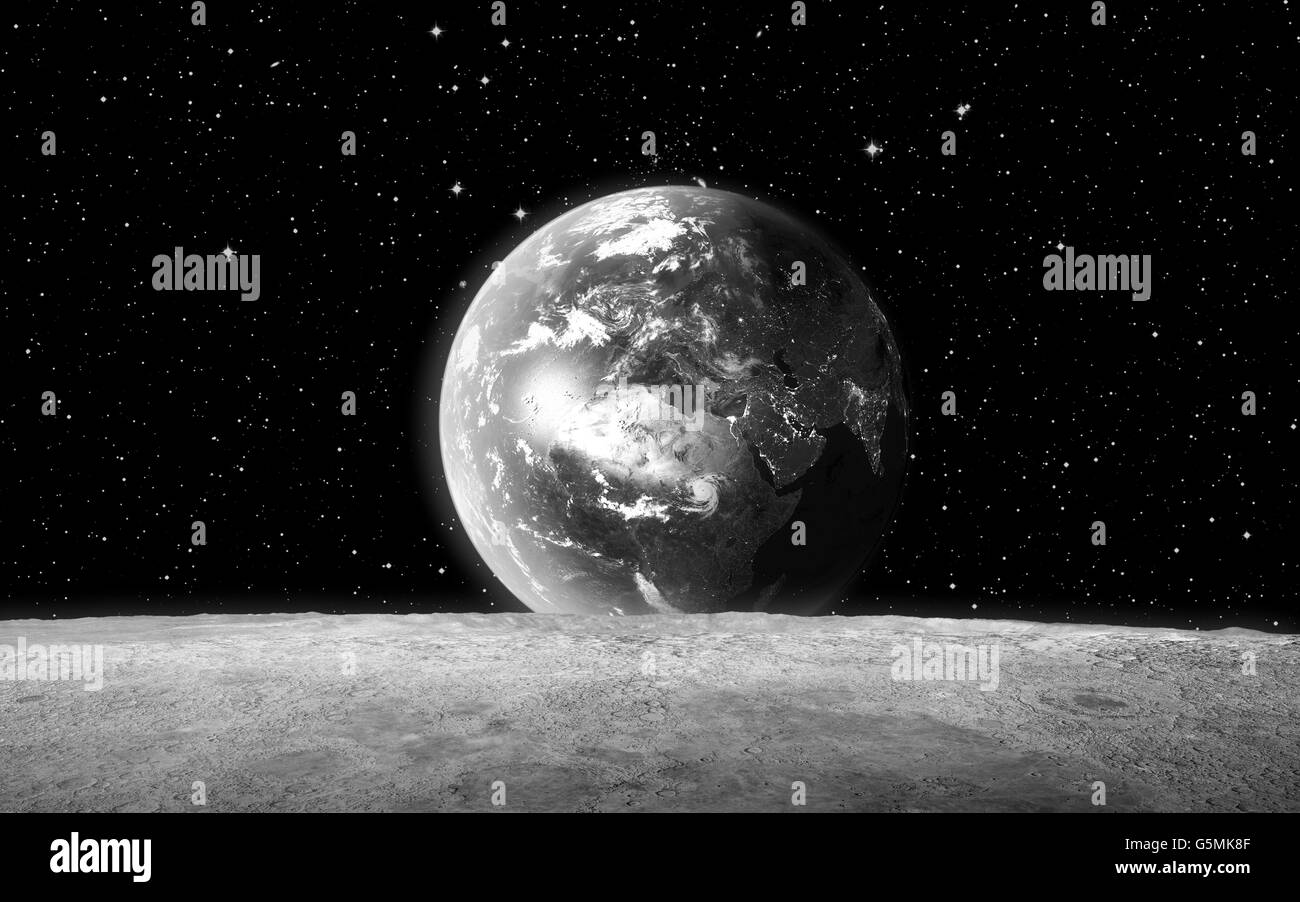 Moon surface rock hi-res stock photography and images - Alamy