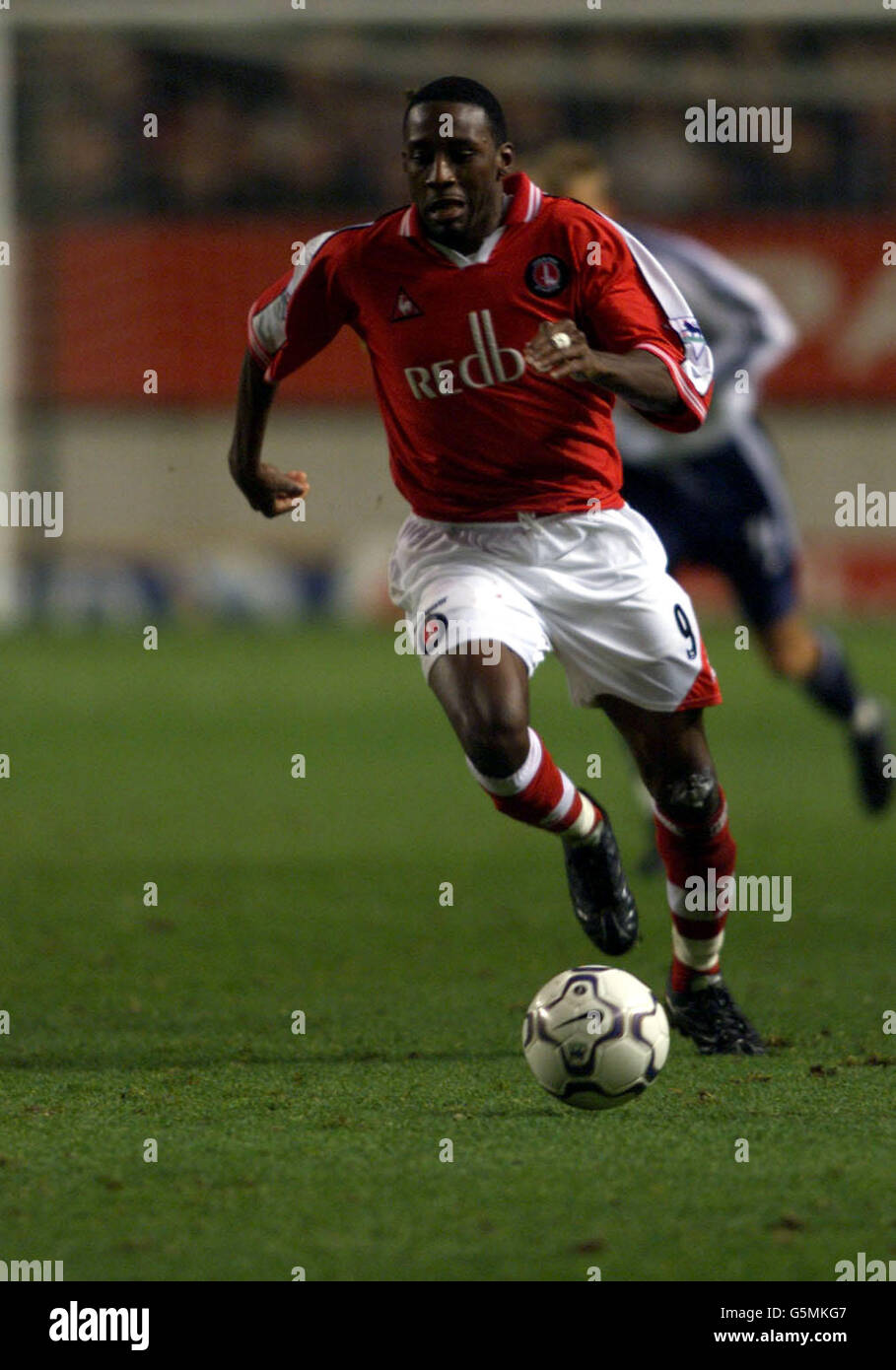 Charlton Athletic's Jason Euell in action during the F.A. Barclaycard ...