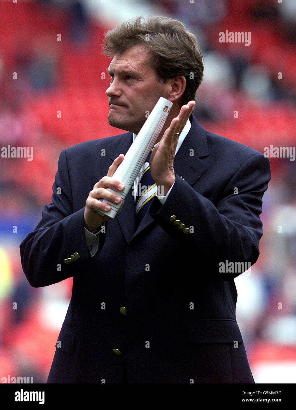 FOOTBALL TOTENHAM HOTSPUR MANAGER GLENN HODDLE Stock Photo - Alamy