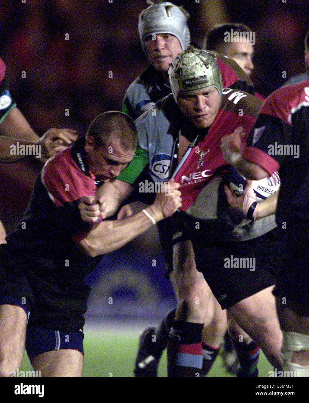 Action three quarter length tackle hi-res stock photography and images ...