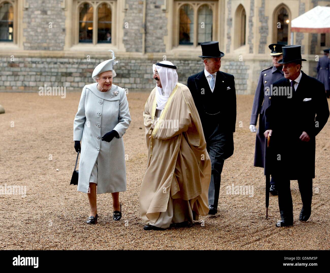 Queen Elizabeth Ii Visit Kuwait High Resolution Stock Photography and ...