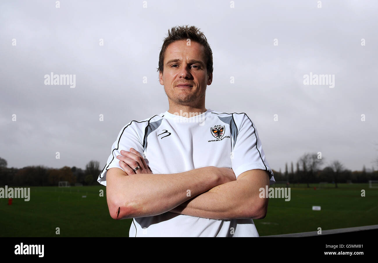 Football Soccer Afc Wimbledon High Resolution Stock Photography and ...