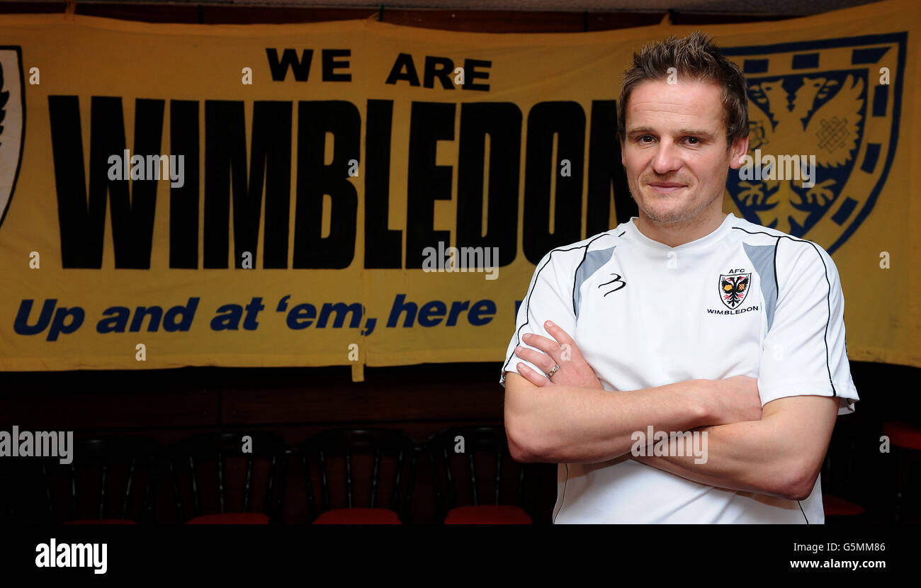 Soccer - AFC Wimbledon Press Conference - New Malden Training Ground ...