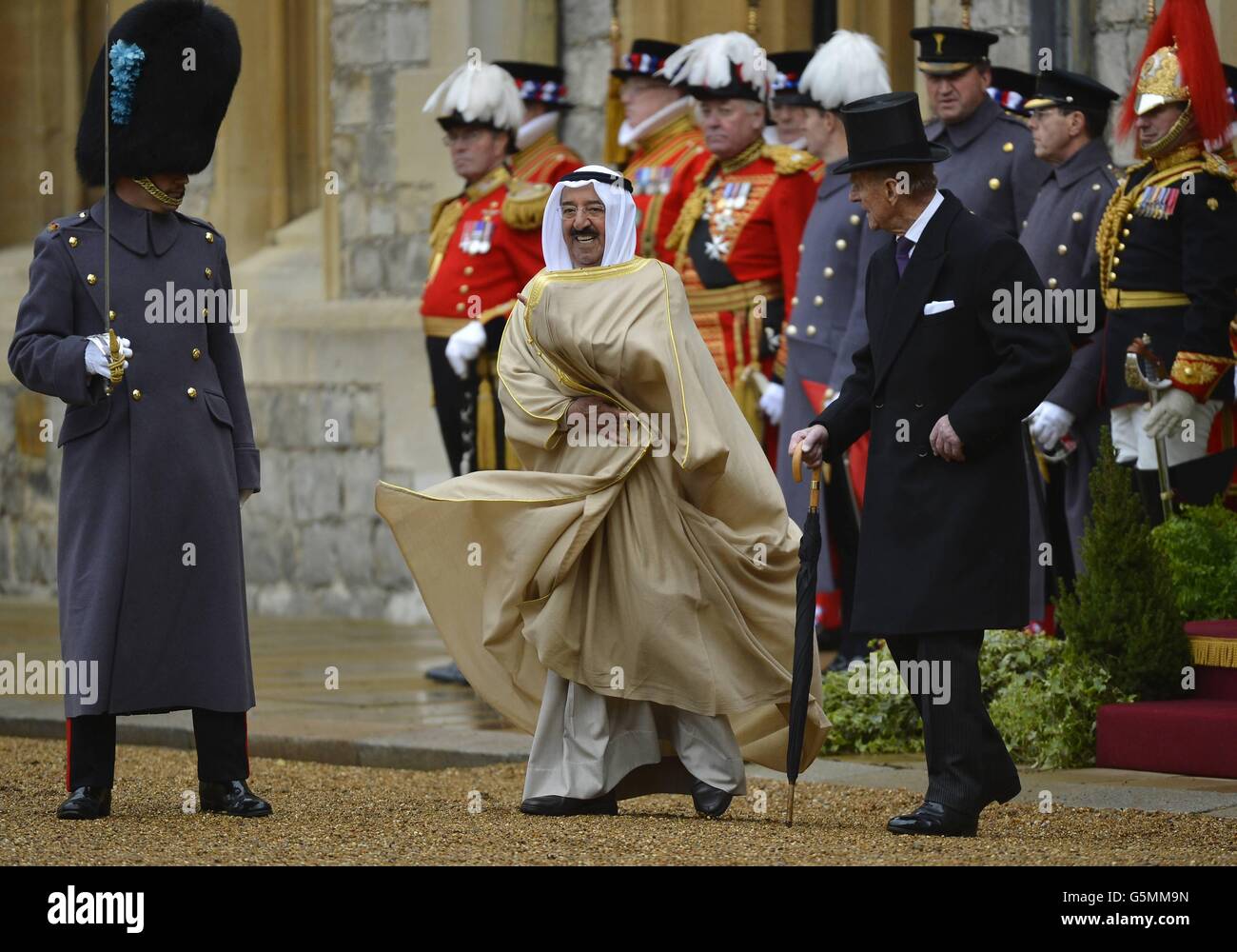 Amir kuwait visit to uk hi-res stock photography and images - Alamy