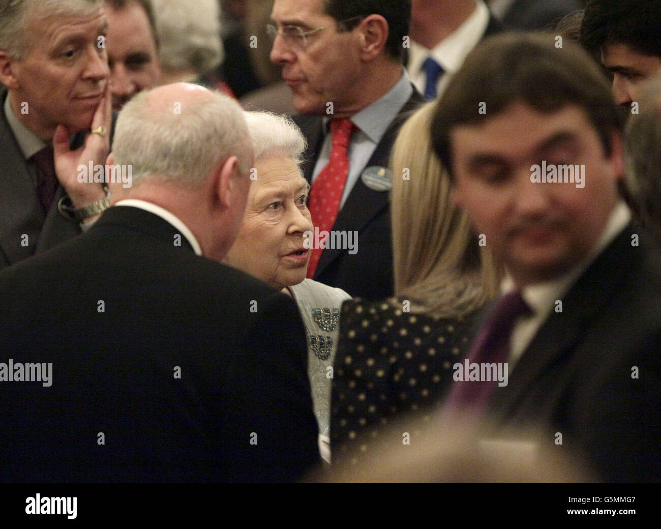 Queen salutes Enterprise winners Stock Photo - Alamy