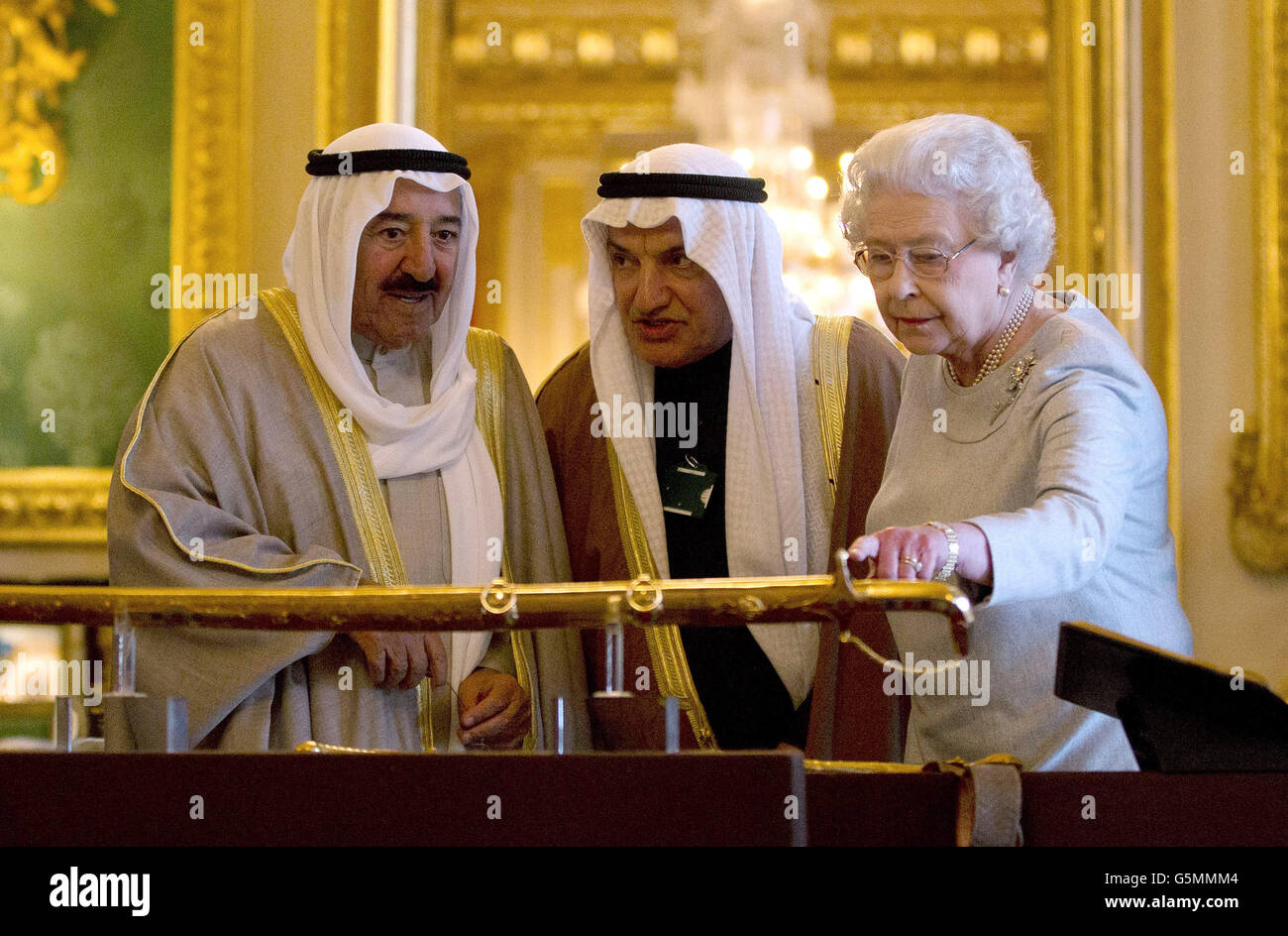 Amir of Kuwait visit to the UK - Day One Stock Photo - Alamy