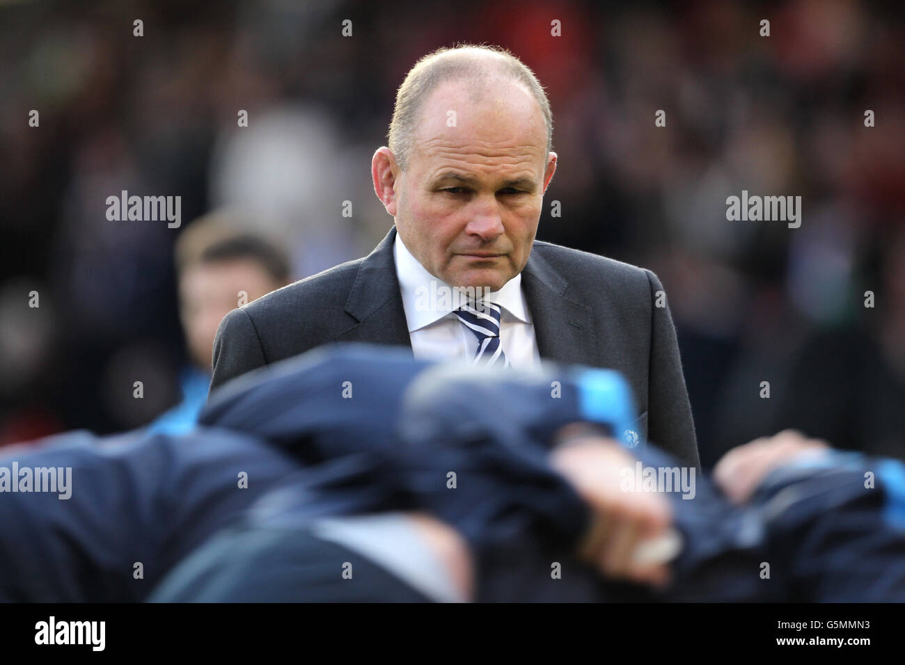 Rugby Union - EMC Test - Scotland v Tonga - Pittodrie Stadium Stock ...