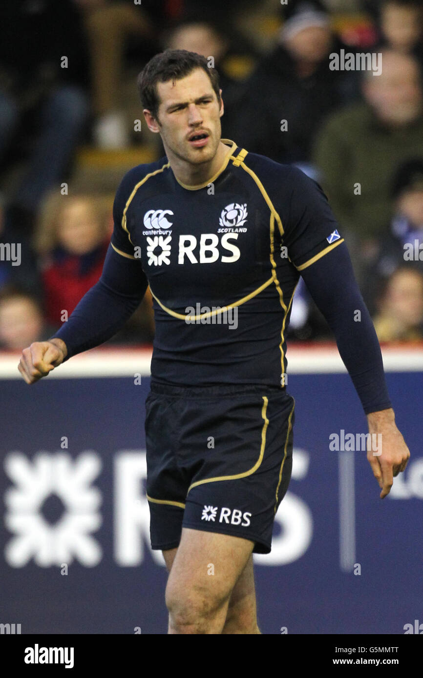 Rugby Union - EMC Test - Scotland v Tonga - Pittodrie Stadium. Tim ...