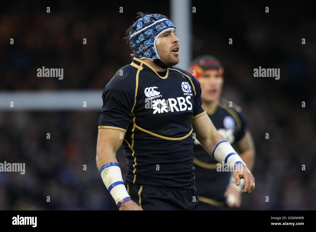 Rugby Union - EMC Test - Scotland v Tonga - Pittodrie Stadium Stock ...