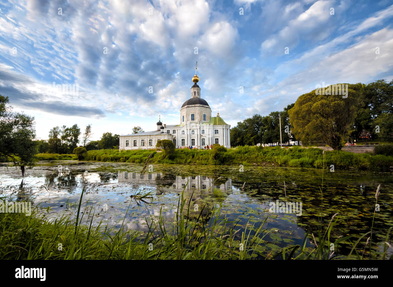 Ancient temple in Vyazma, Russia Stock Photo - Alamy