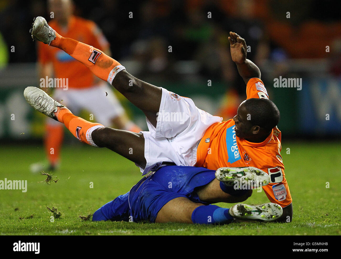 Blackpools isaiah osbourne hi-res stock photography and images - Alamy