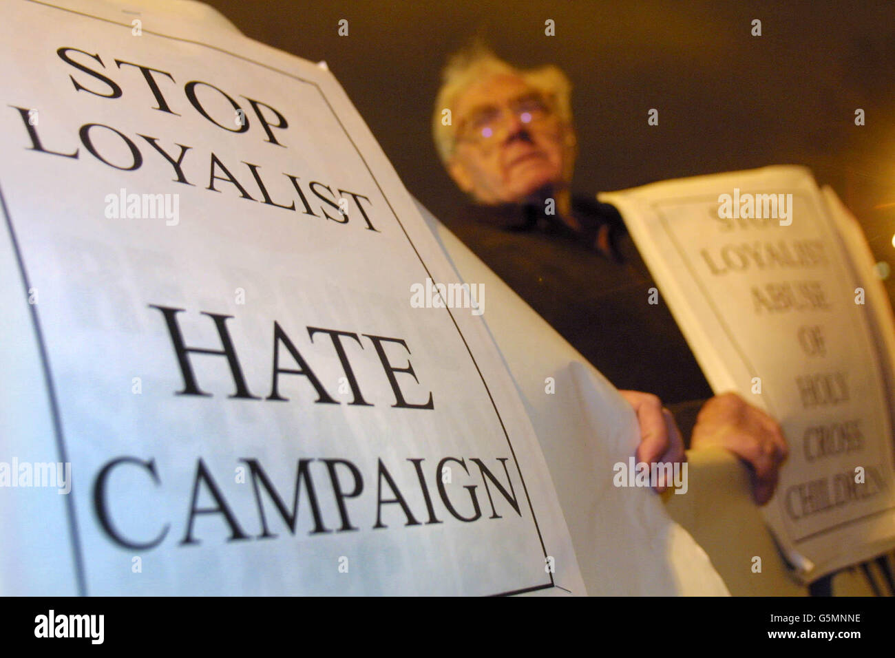 School violence protest Stock Photo - Alamy