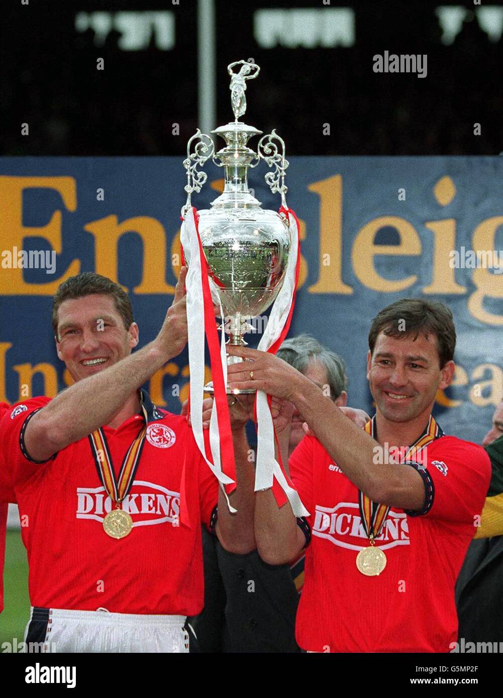 Middlesbrough champions presentation hi-res stock photography and ...