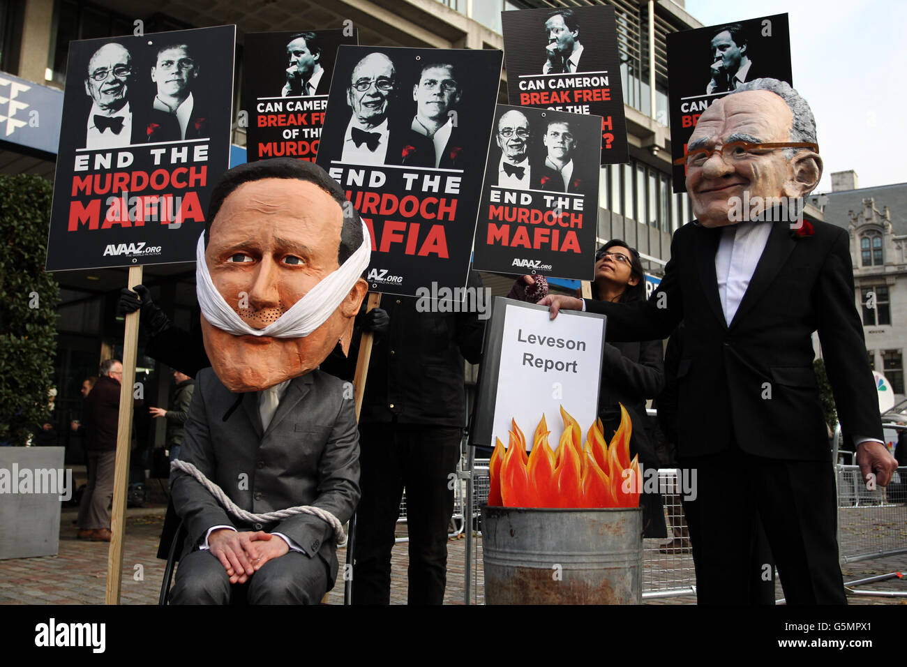 Lord leveson report hi-res stock photography and images - Alamy