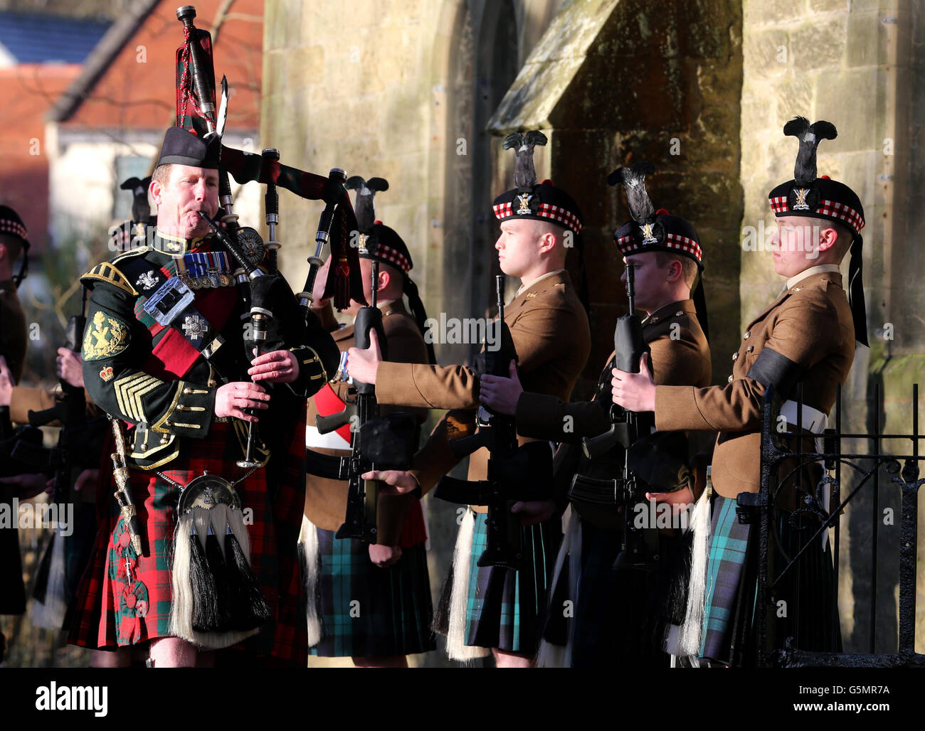 1st battalion the royal regiment of scotland 1 scots hi-res stock ...