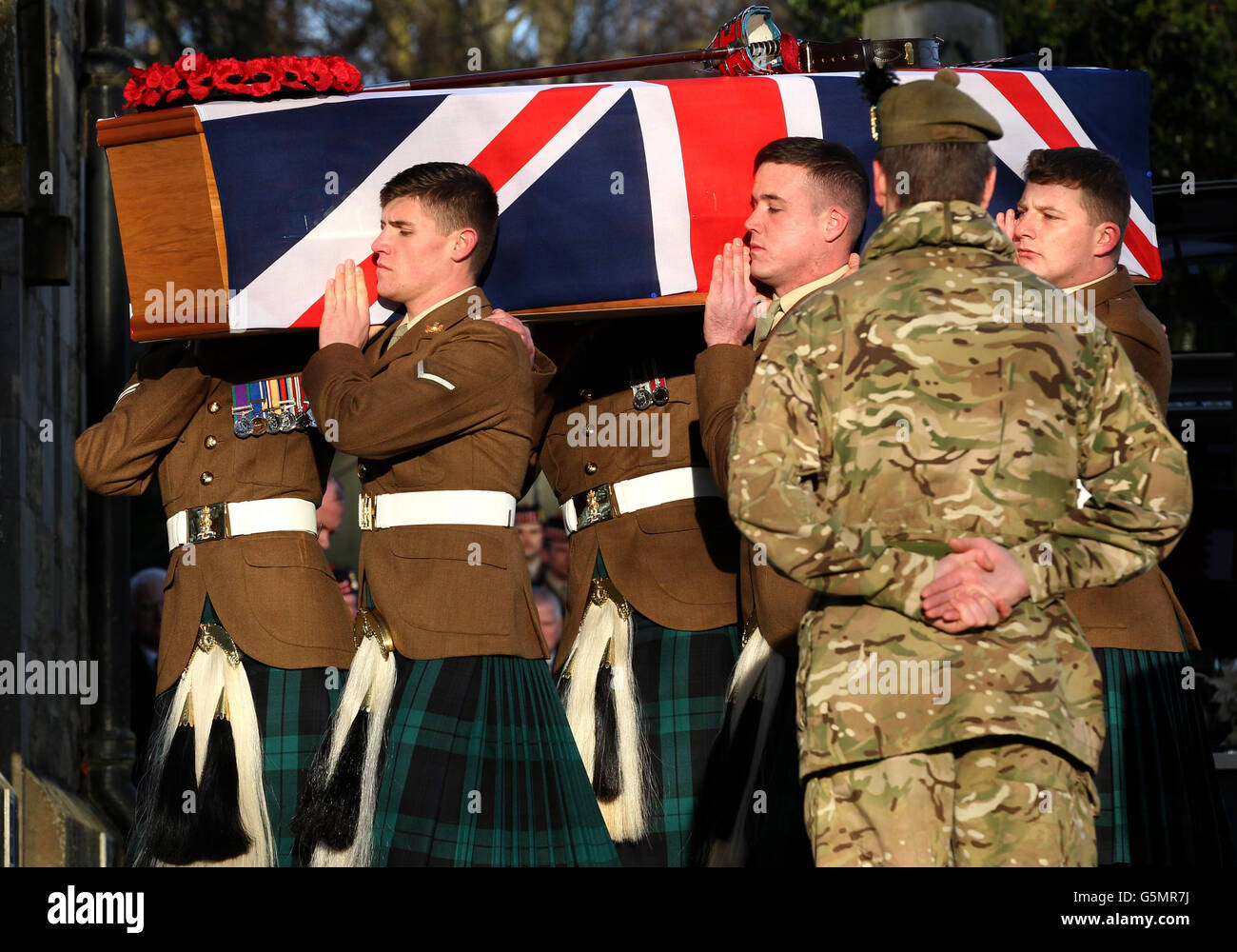 1st battalion the royal regiment of scotland 1 scots hi-res stock ...