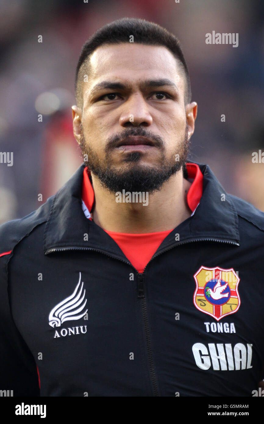 Rugby Union - EMC Test - Scotland v Tonga - Pittodrie Stadium. Sione ...
