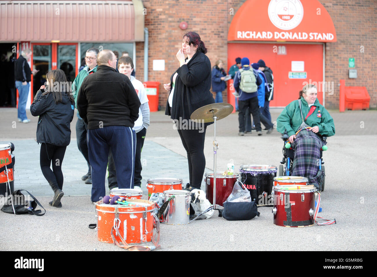 Rugby union emc test scotland v tonga pittodrie stadium hi-res stock ...