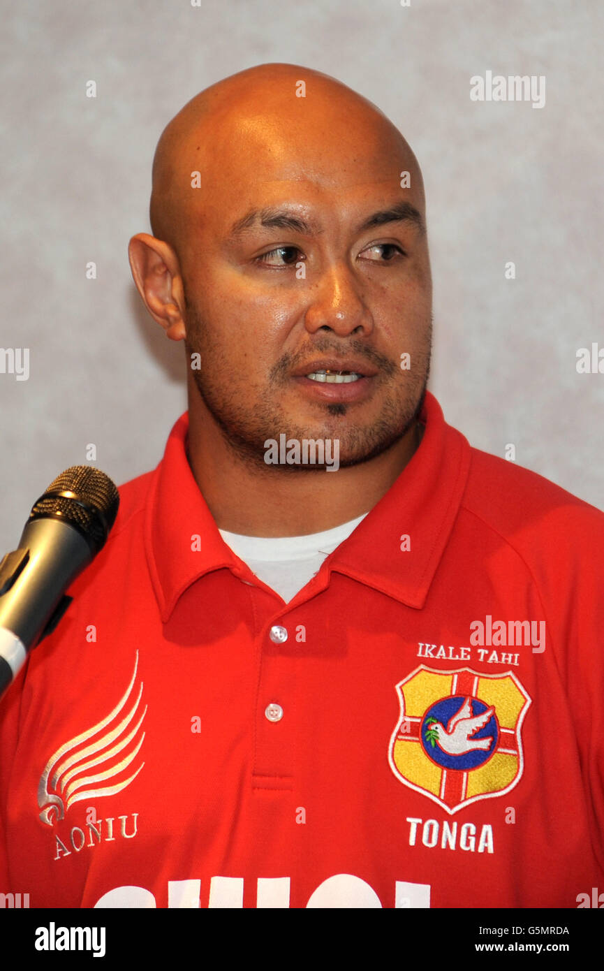 Tonga rugby captain hi-res stock photography and images - Alamy