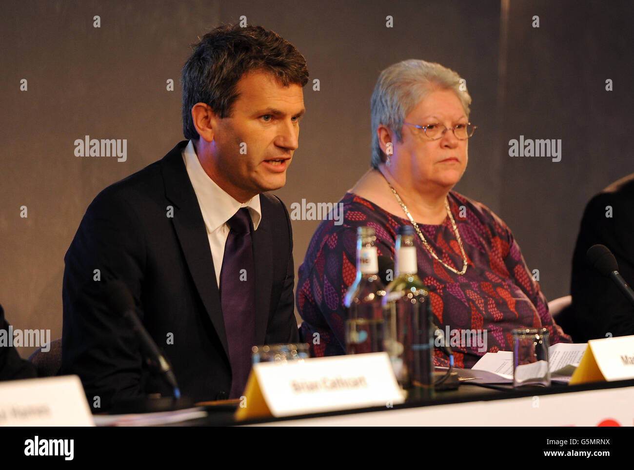 Lawyer who represented dowler family hi-res stock photography and ...