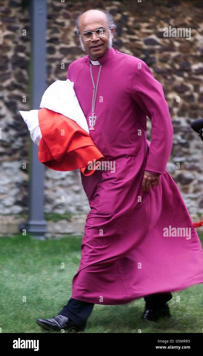 The Bishop of Rochester, the Rt Rev Dr Michael Nazir-Ali arriving at St ...