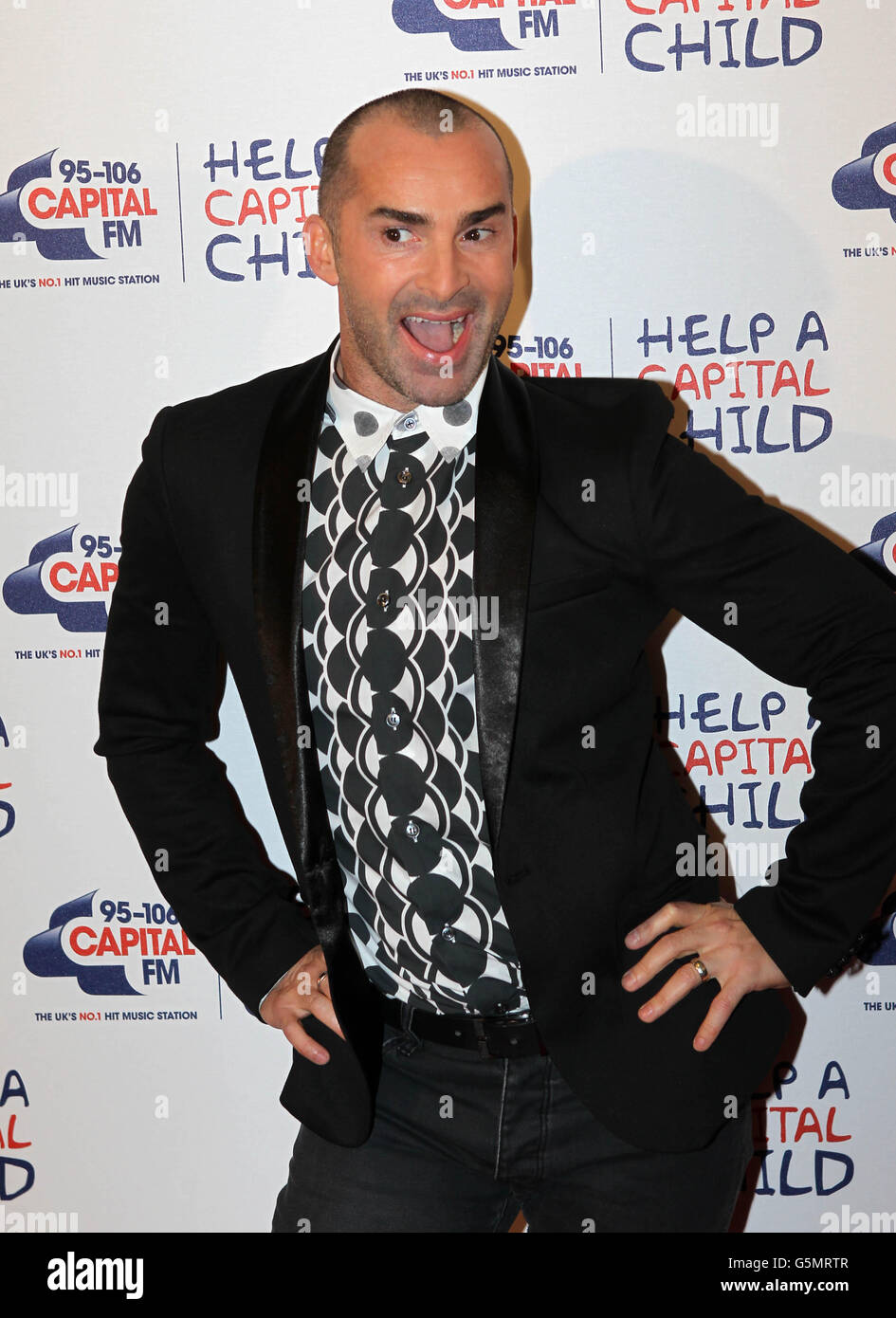 Louie Spence arriving at the Capital Rocks gig for Capital FM ' Help A ...