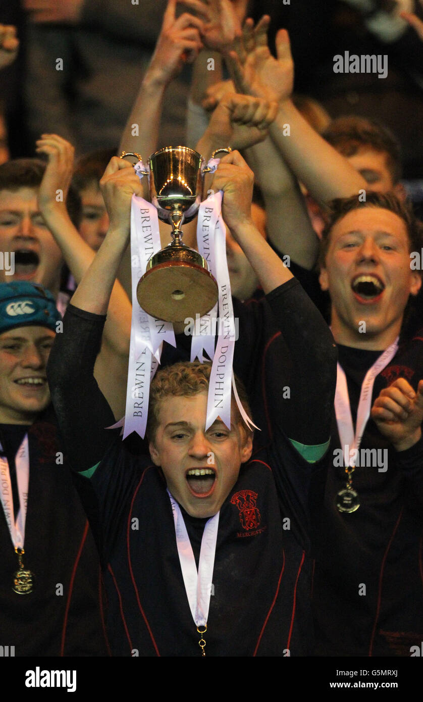 Rugby Union - Brewin Dolphin Under 16's Cup Final - Strathallan v ...