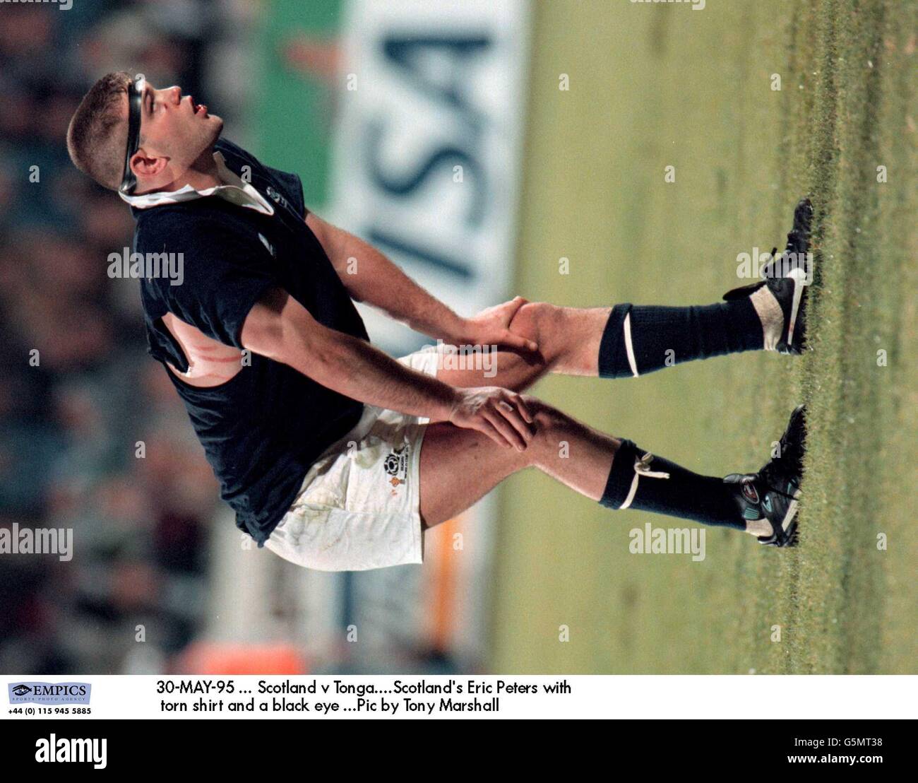 Rugby Union - Rugby World Cup 1995 - Scotland v Tonga Stock Photo - Alamy