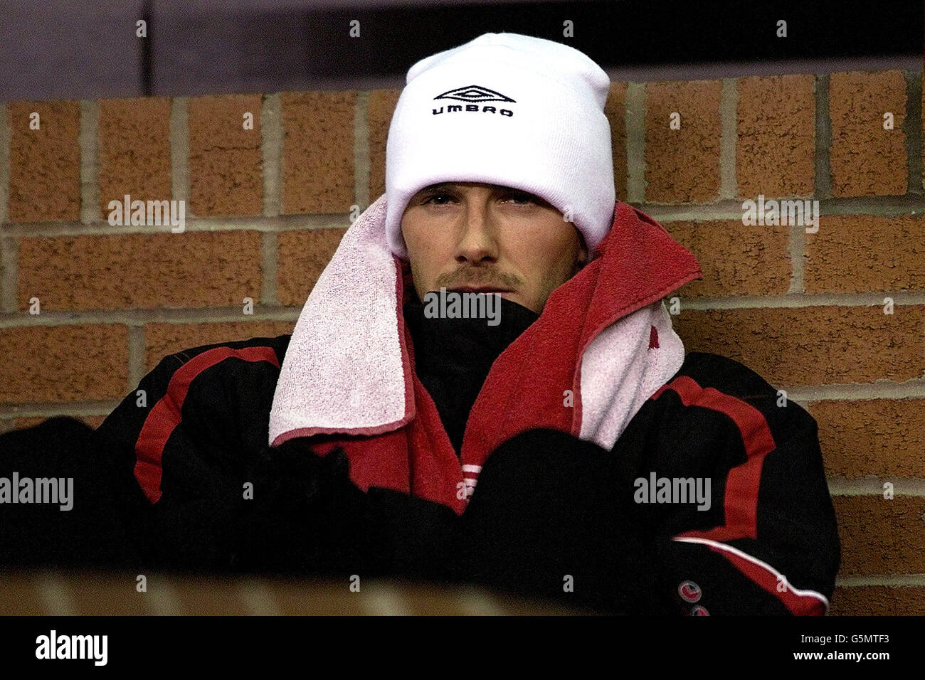 FOOTBALL MANCHESTER UNITED DAVID BECKHAM Stock Photo - Alamy