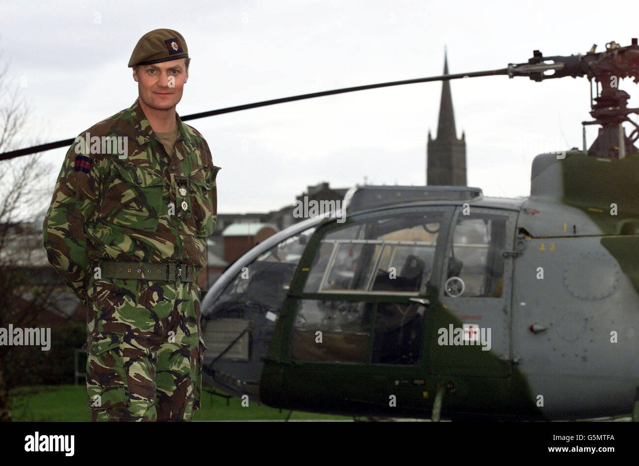 Commanding officer of the first battalion coldstream guards hi-res ...