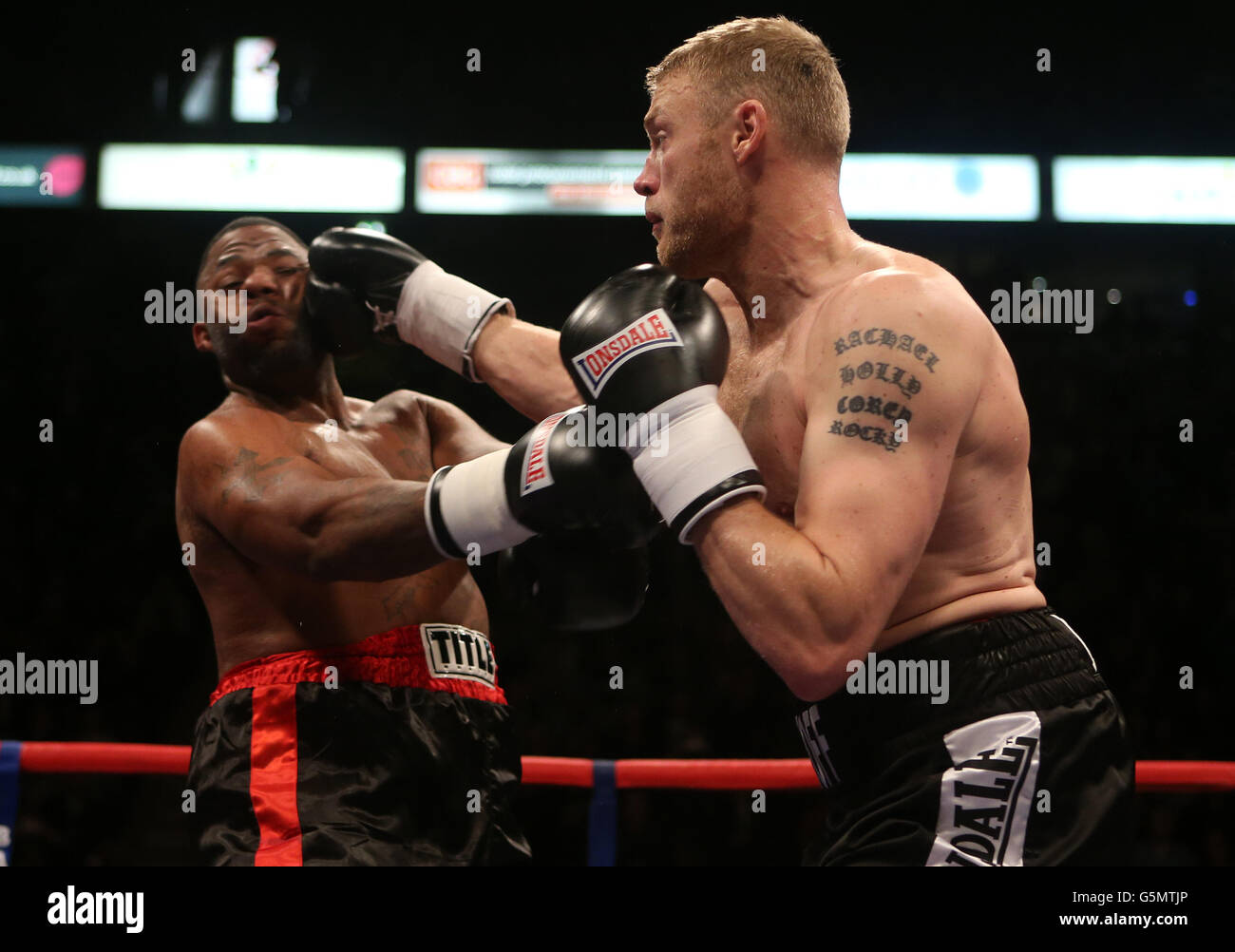 Boxing - International Heavyweight Contest - Andrew Flintoff v Richard ...