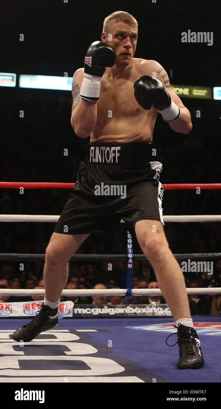 Boxing - International Heavyweight Contest - Andrew Flintoff v Richard ...