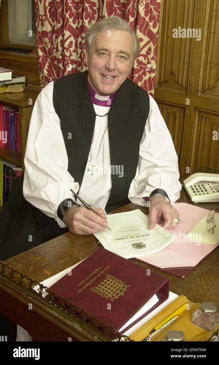 The Rt Rev Richard Lewis the Bishop of St Edmundsbury & Ipswich, in the ...