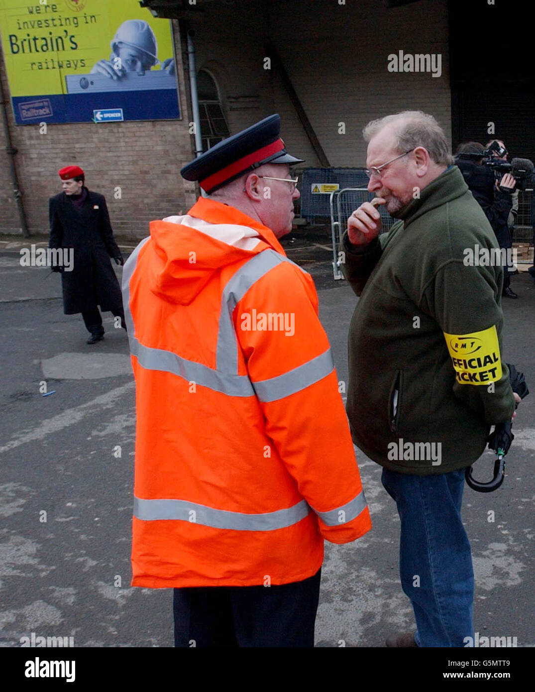 York Station Rail Strikes Stock Photo - Alamy